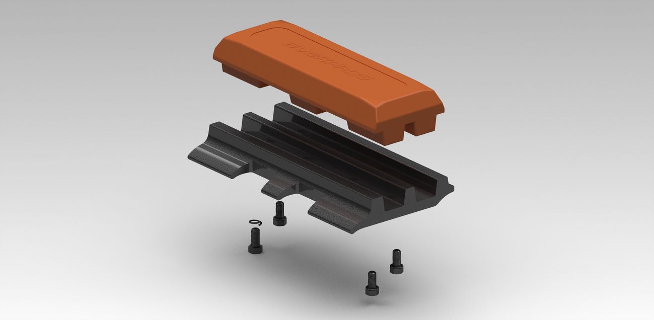 Polyurethane Track Pads for Road Machine | EVERPADS