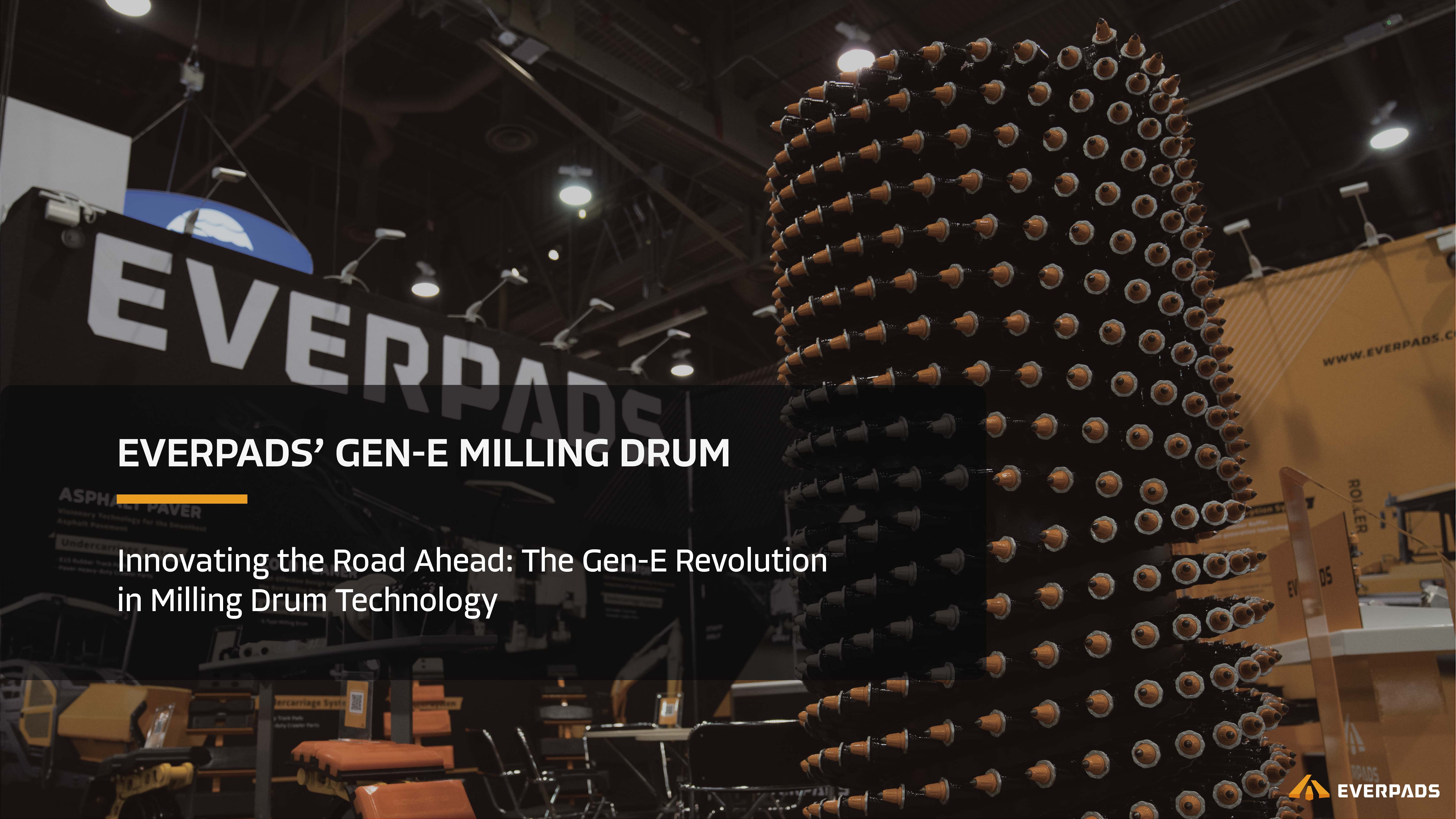 Revolutionizing Road Construction: Everpads' Gen-E Milling Drum For ...